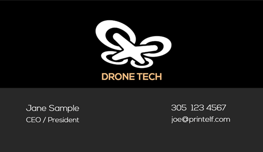 Drone business cards - Free templates and designs
