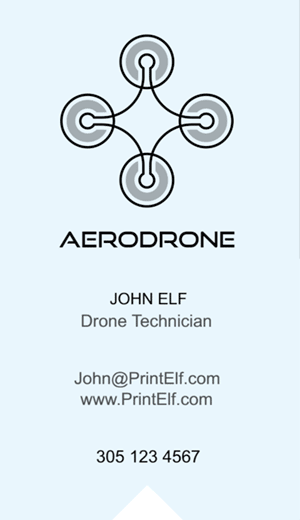 Drone business cards - Free templates and designs